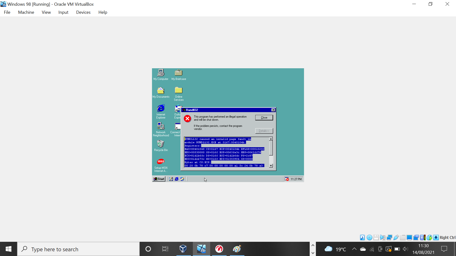 Windows 98 Virtualbox Mzaerut Windows 98 Virtualbox Mzaerut